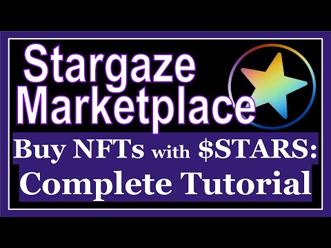 Stargaze NFT Marketplace ~ Complete Guide ~ How to get $STARS tokens & Mint Space Skellies NFTs ...