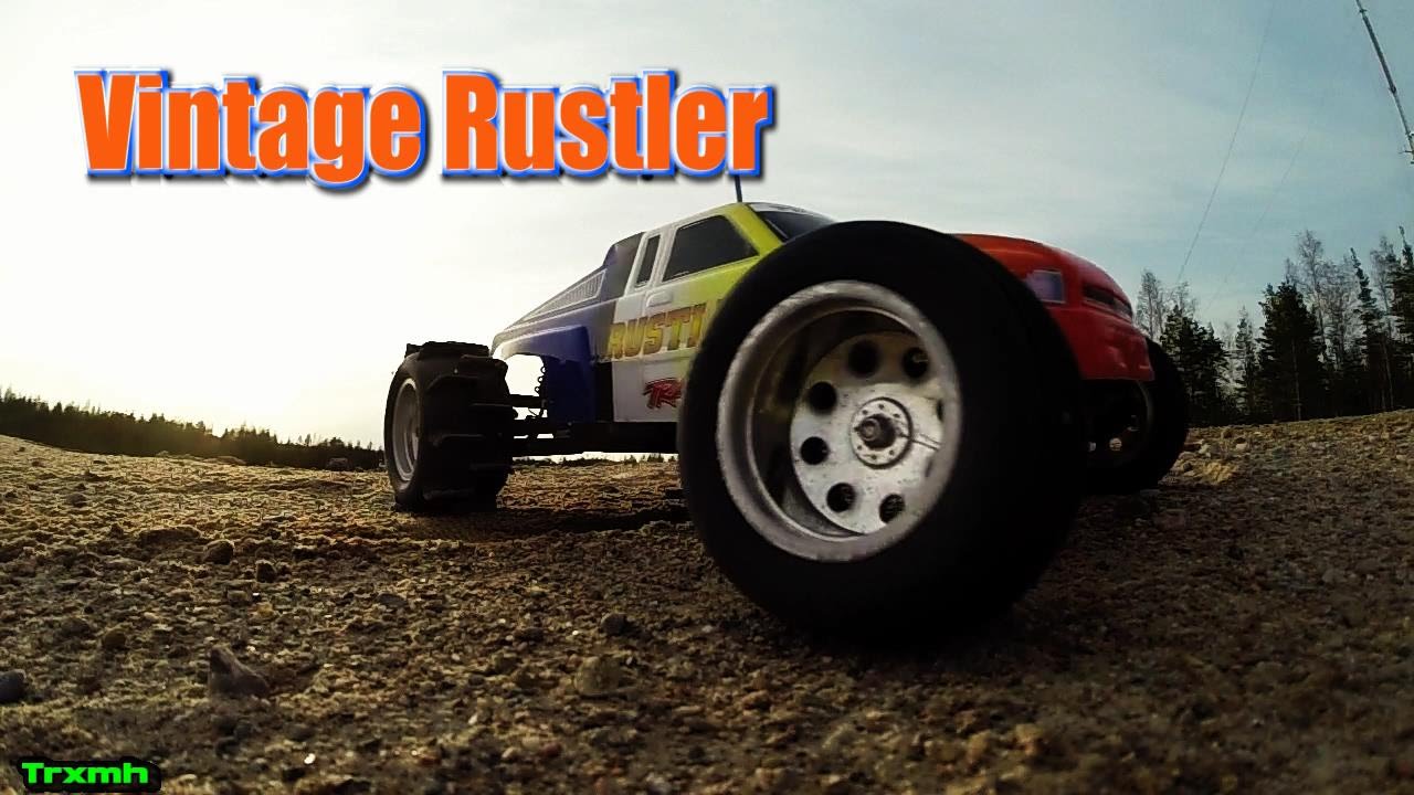 Traxxas Vintage Rustler 120fps Test - YouTube
