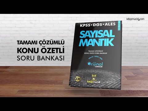 2018 KPSS SAYISAL MANTIK TAMAMI ÇÖZÜMLÜ KONU ÖZETLİ SORU BANKASI