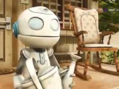 Cambio de pilas/la abuela y el robot/corto triste - YouTube