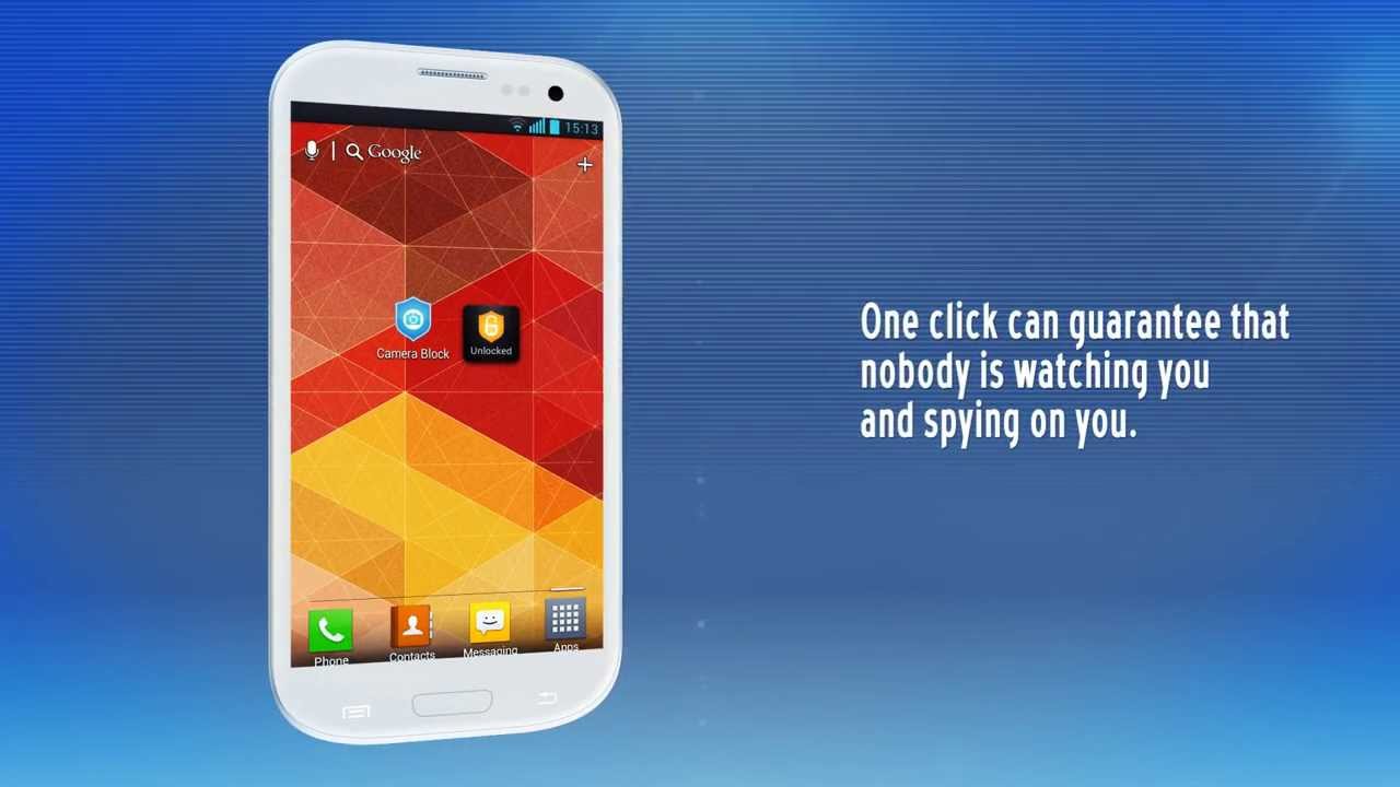 Camera Block for Android - Anti spy protection application - YouTube