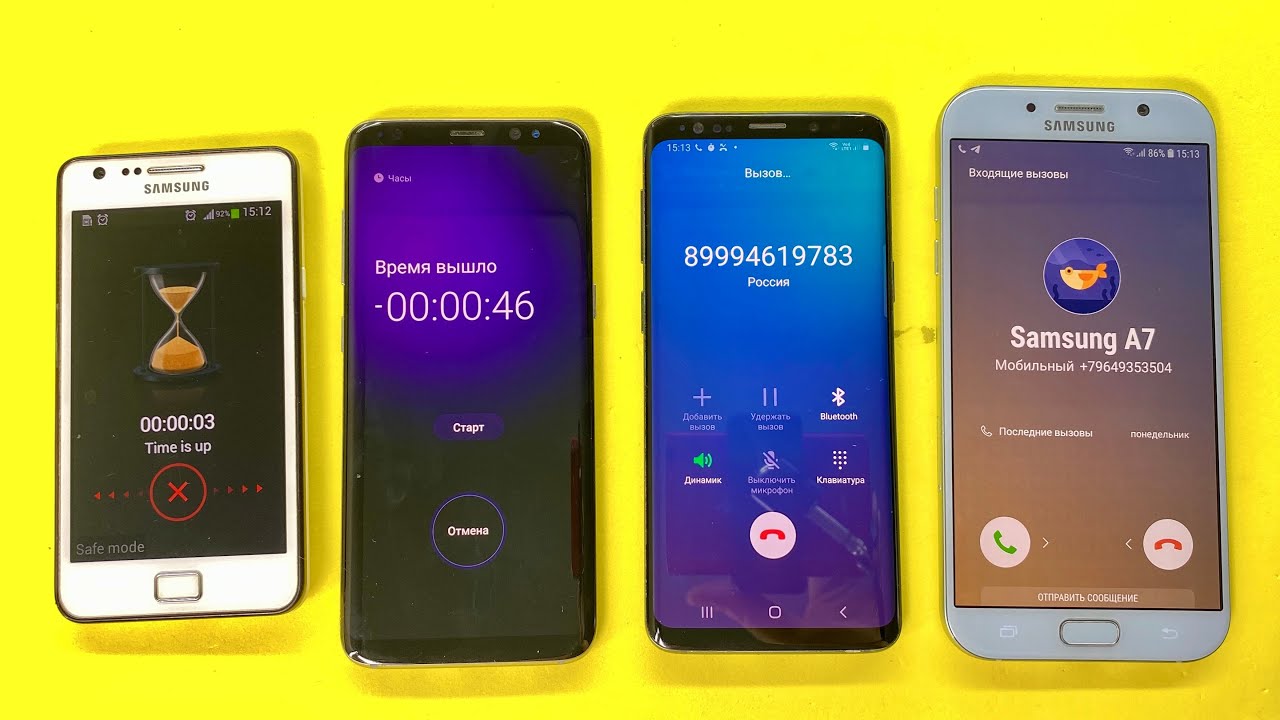 Timer vs Incoming Calls Samsung S2 Plus,Samsung S9,Samsung S8,Samsung ...