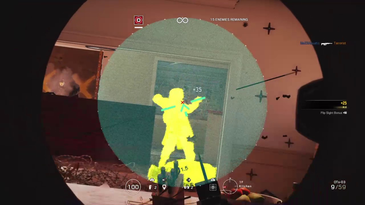 GLAZ THERMAL SCOPE GAMEPLAY - YouTube