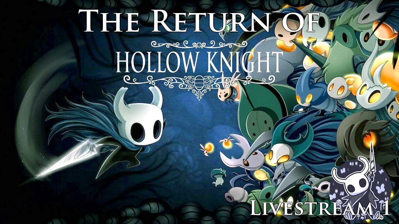 🔴LIVE The Salty Knight Returns 【 Hollow Knight 】 Stream 1 PS5 ...