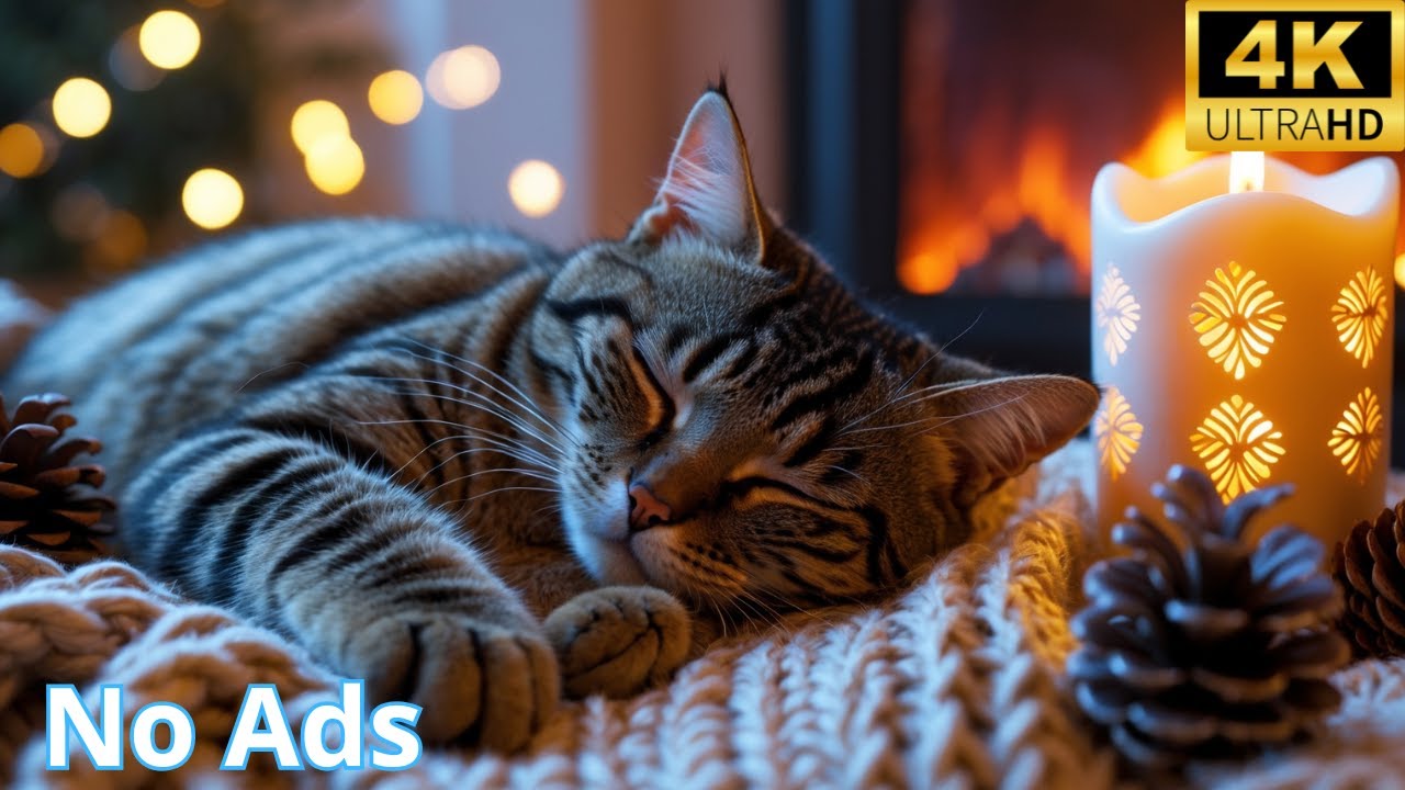 12 Hours of Stress Relief Music for Your Cat | Calming, Stress ...