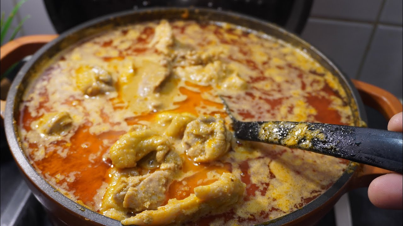 How To Make Authentic Ghana Chicken Peanut Butter soup | Step by Step ...