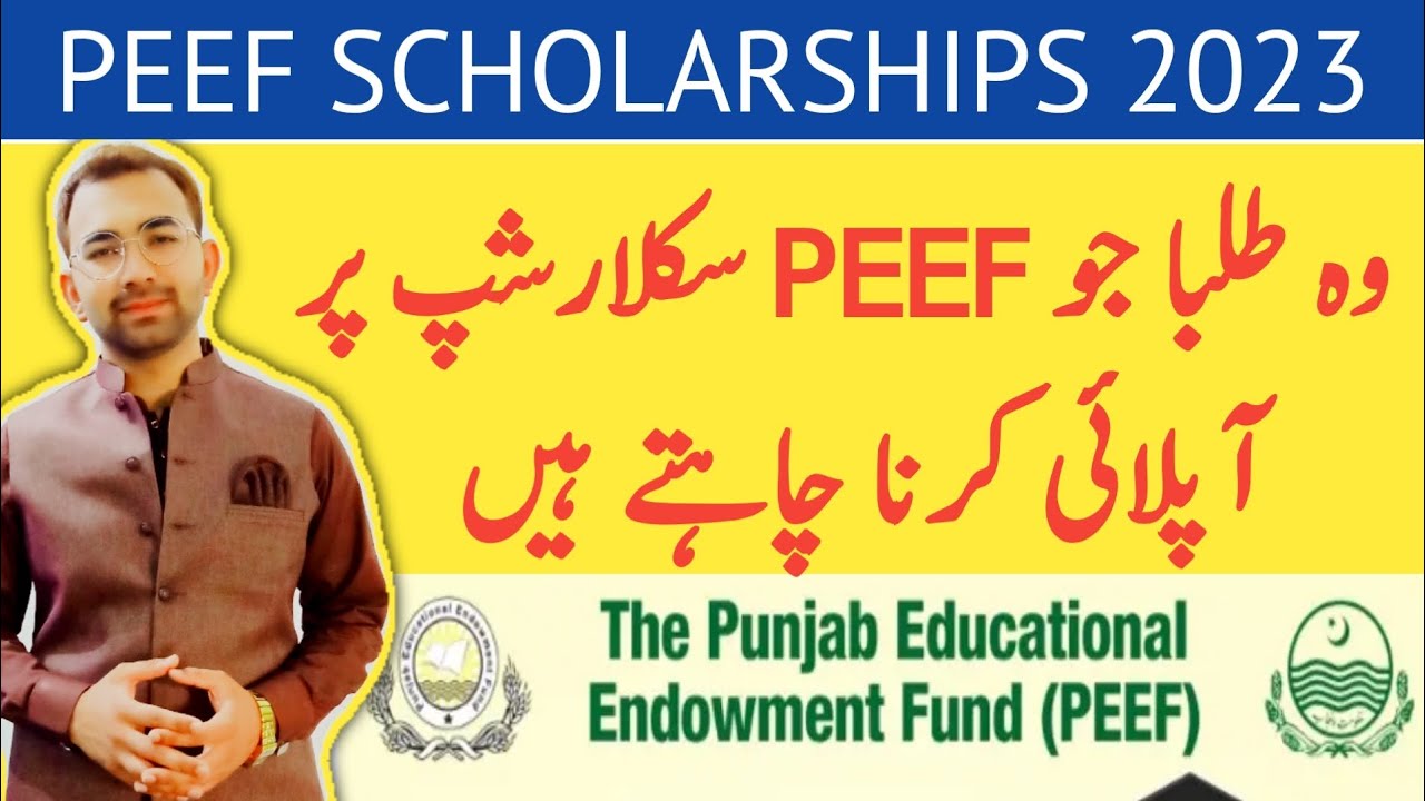 Peef scholarship 2023 for Undergraduate|Peef Scholarship For Inter|How ...