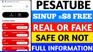 Pesatube Real Or Fake Pesatube Withdrawal Pesatube Site Review Momo ...