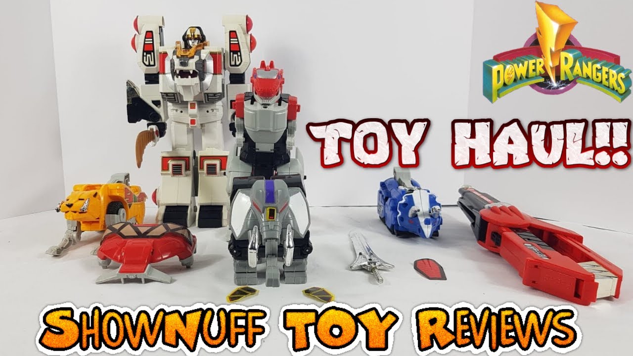 Mighty Morphin Power Rangers Toy Haul- Deal of the Year!!! - YouTube