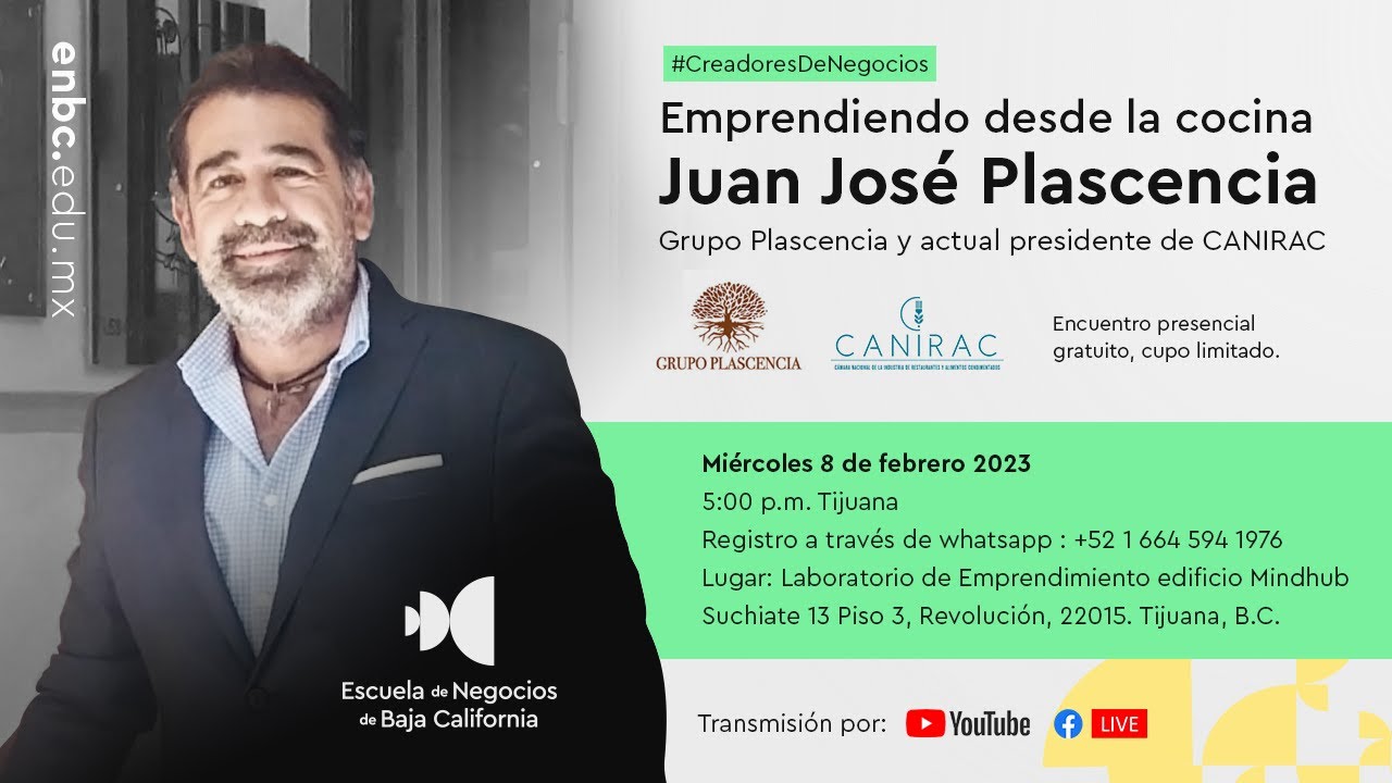 Juan José Plascencia - Emprendiendo desde la cocina - YouTube
