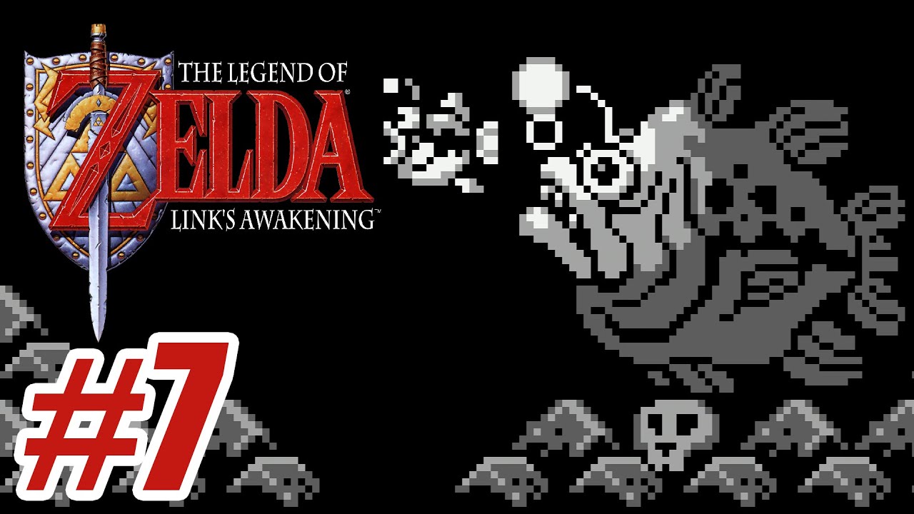 The Legend of Zelda: Link's Awakening (GB) Walkthrough Part 7 - Angler ...