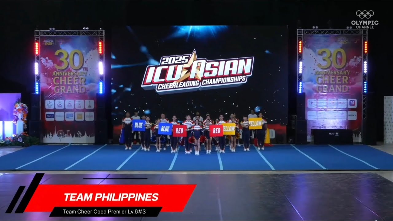 Team Philippines Coed Premier - 2025 ICU Asian Cheerleading ...
