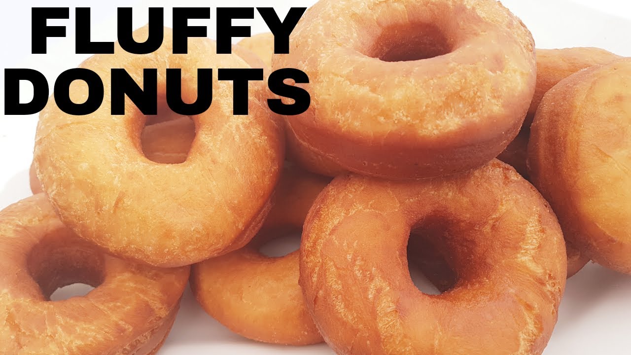 HOW TO MAKE FLUFFY DOUGHNUTS II EASY HOMEMADE DONUTS RECIPE - YouTube