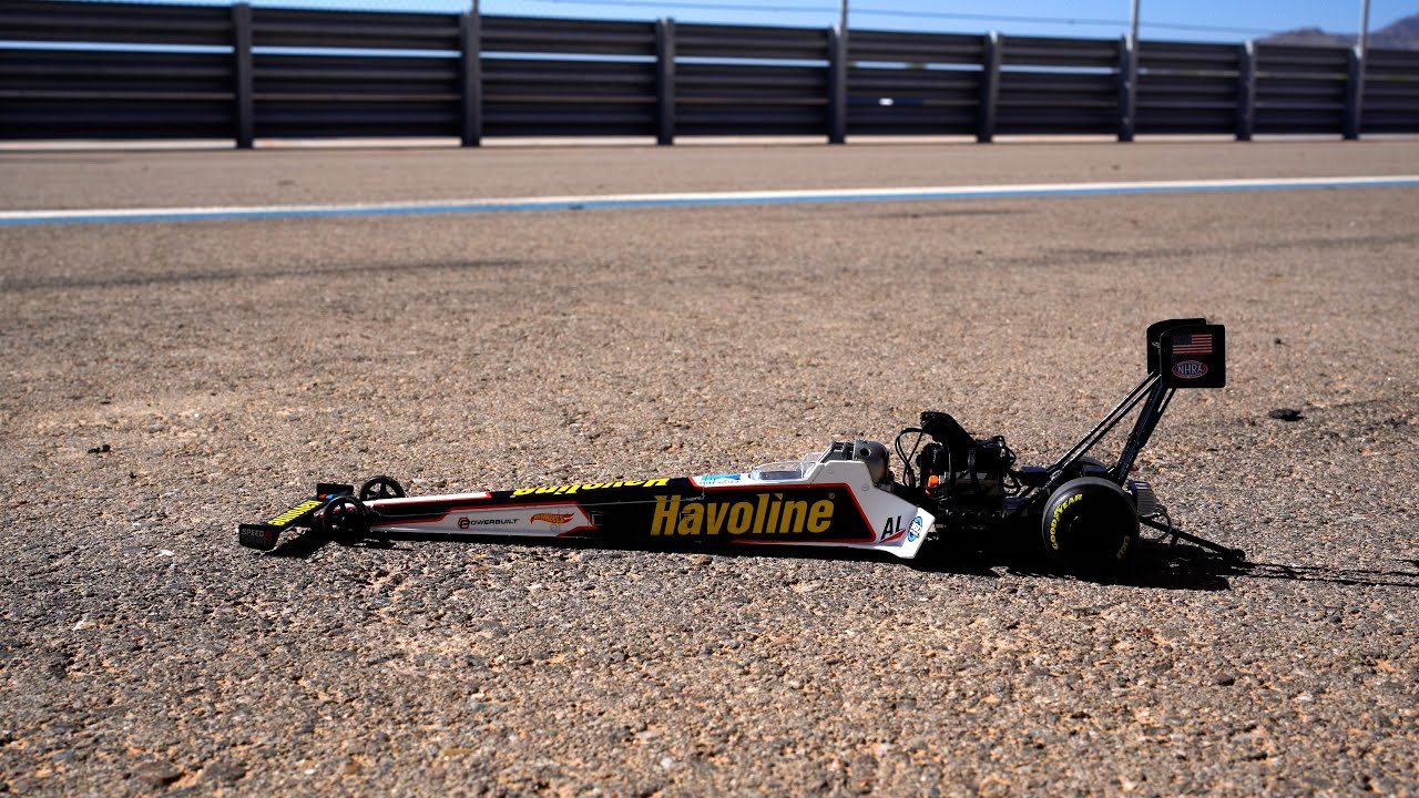 Top Alcohol Dragster Side View