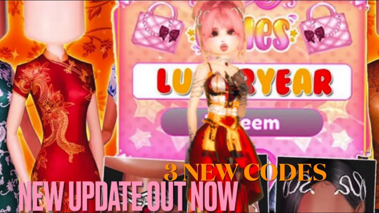 NEW UPDATE OUT NOW in DTI with 3 NEW CODES for LUNAR NEW YEAR ! 😱 ...