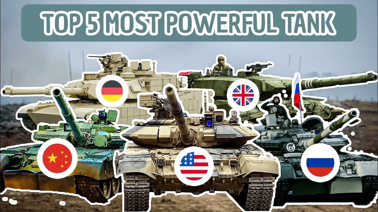 Top 5 Most Powerful Battle Tank That Can Destroy Anything - YouTube