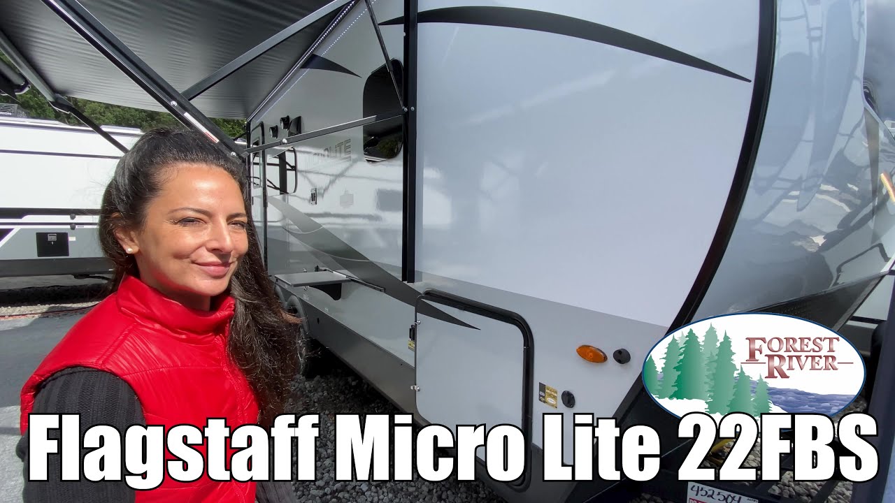 Forest River RV-Flagstaff Micro Lite-22FBS - YouTube
