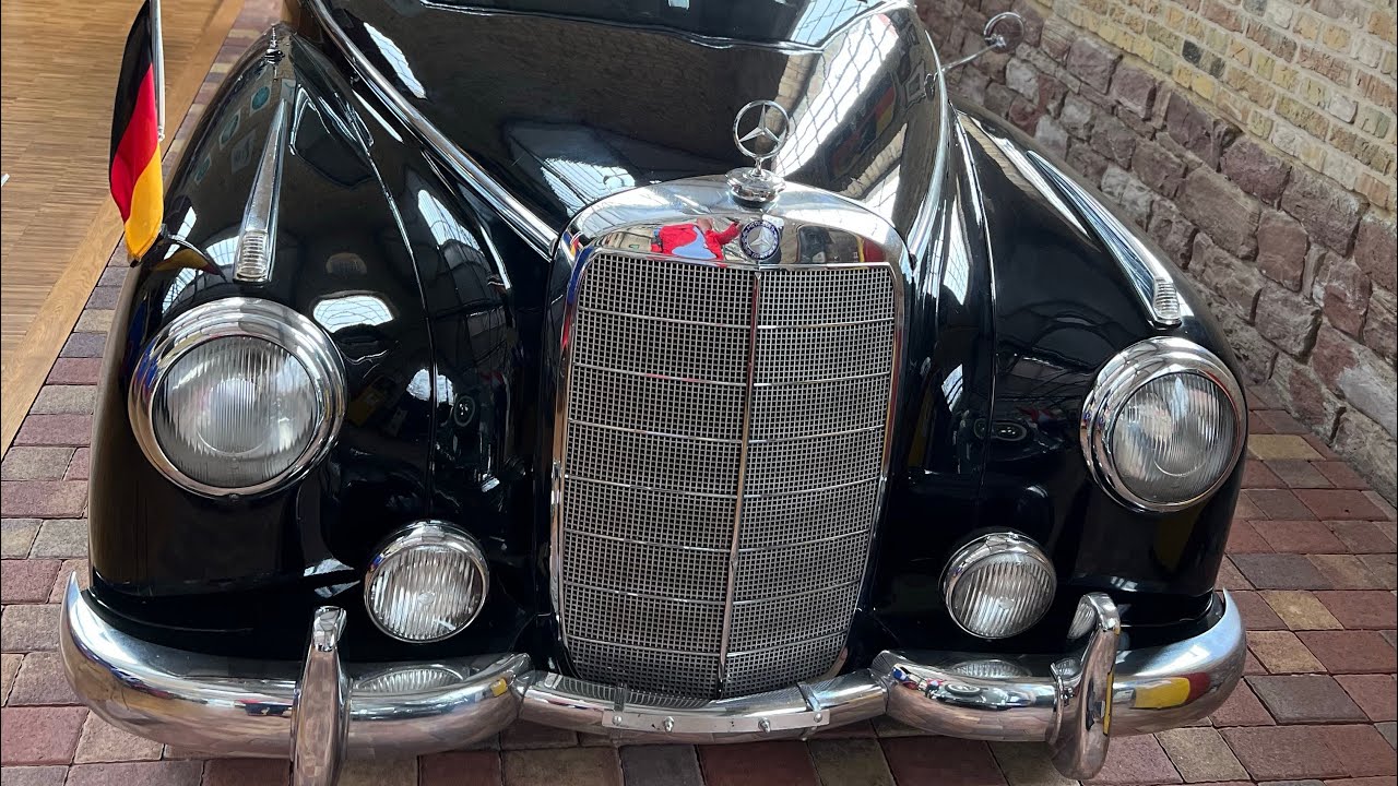 Mercedes history: car museum dr Carl Benz - Ladenburg near Mannheim 4K ...