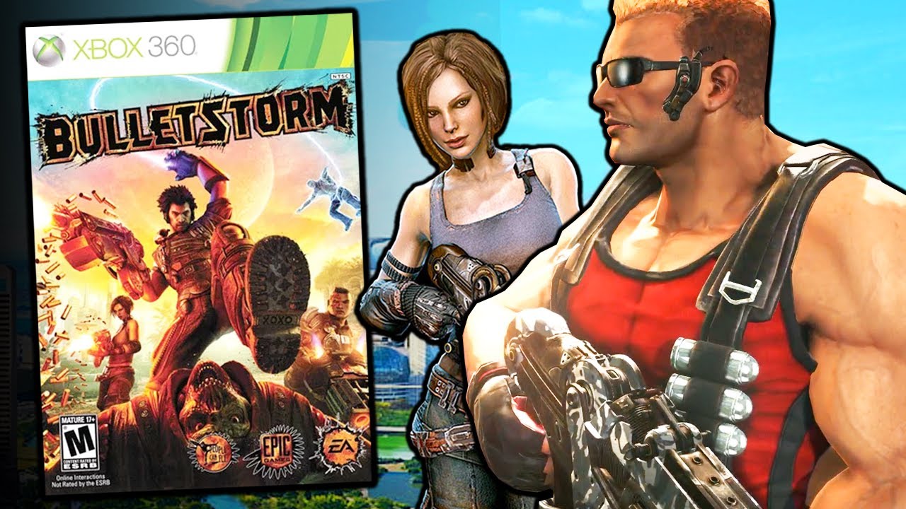 Bulletstorm is so much better with Duke Nukem DLC - YouTube