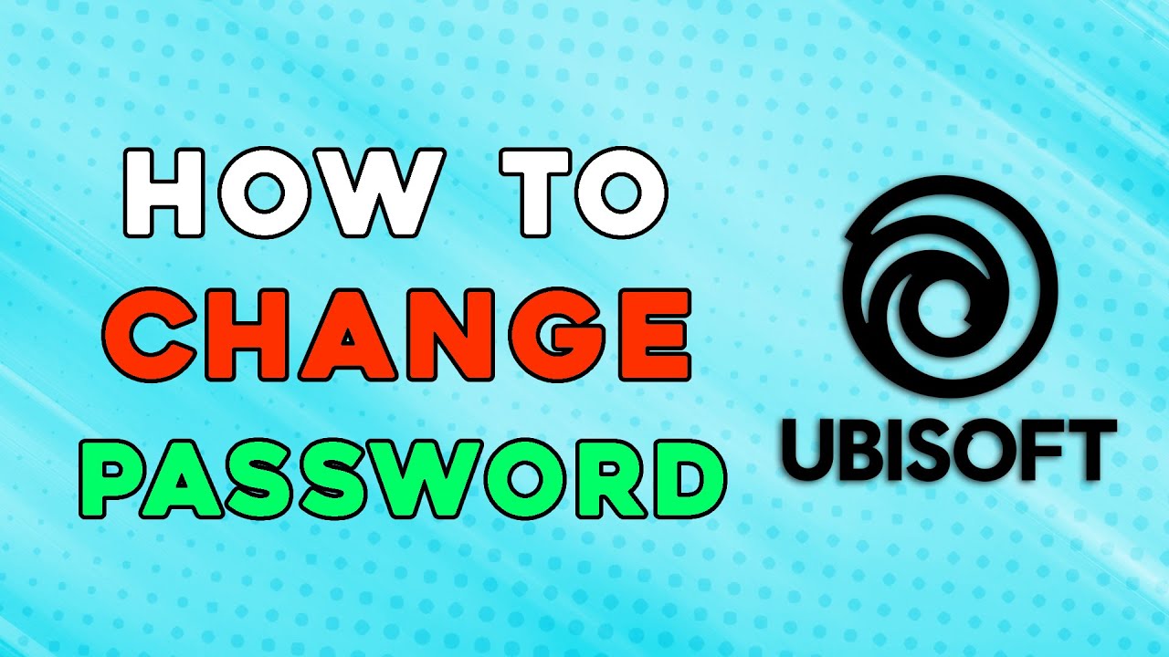 How To Change Your Password On Ubisoft (Easiest Way) - YouTube