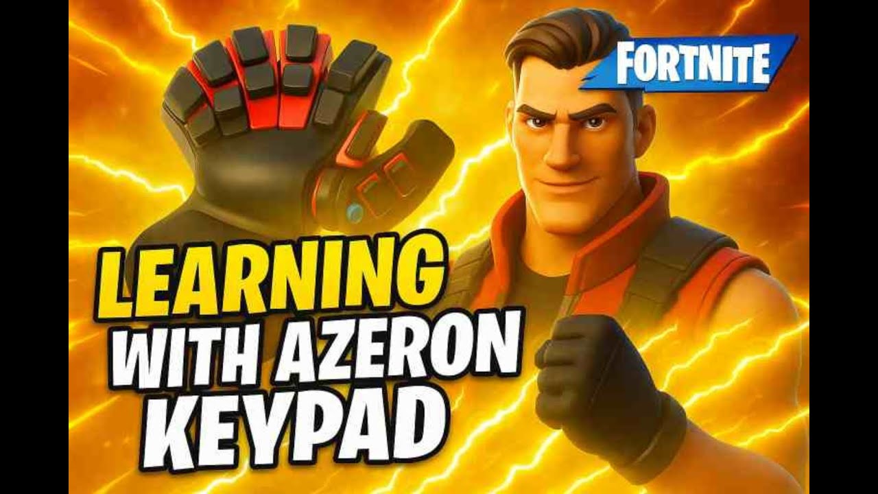 ⚡ Aprendiendo con el AZERON KEYPAD ⚡ | Fortnite Battle Royale # ...