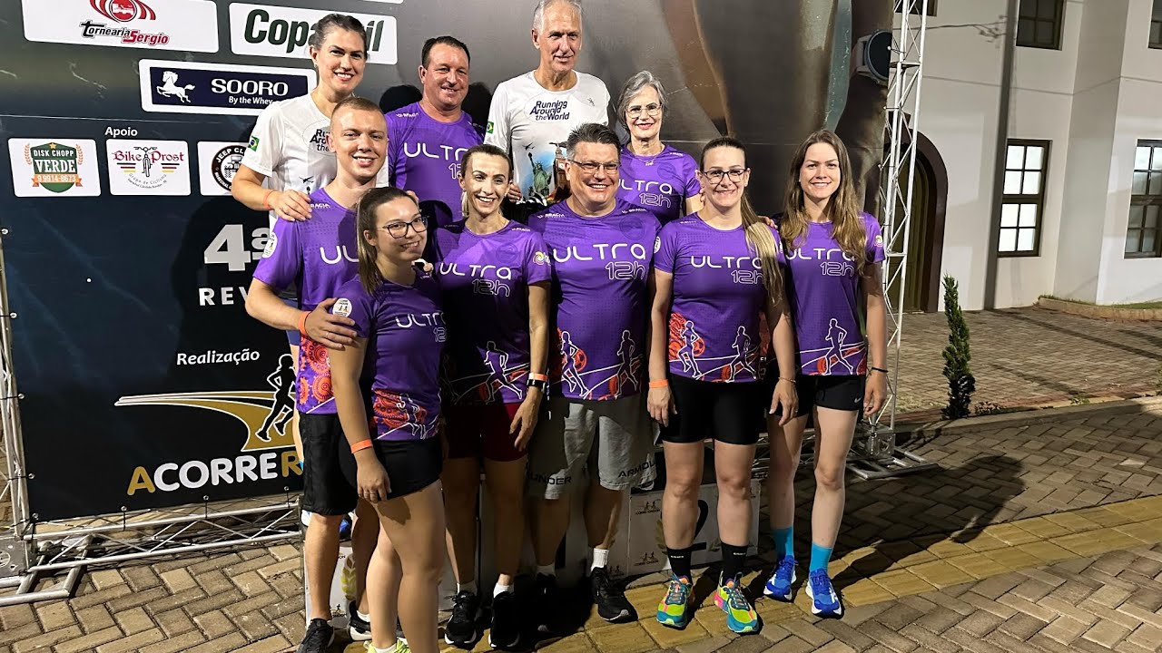 4ª Ultramaratona 12 horas de Marechal Cândido Rondon-Pr. Nossa equipe participou e foi incrível ...