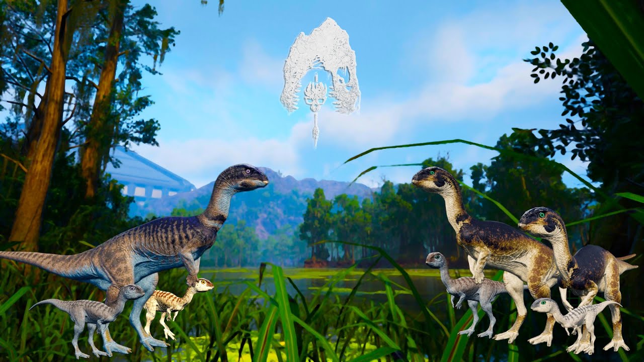 The Great Dryosaurus Flock | Life of a Dryosaurus Part 3 | The Isle ...
