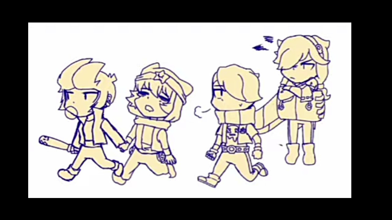 blawl stars bibi x Sandy Edgar x Colette animation 💜💜🖤 ️ - YouTube