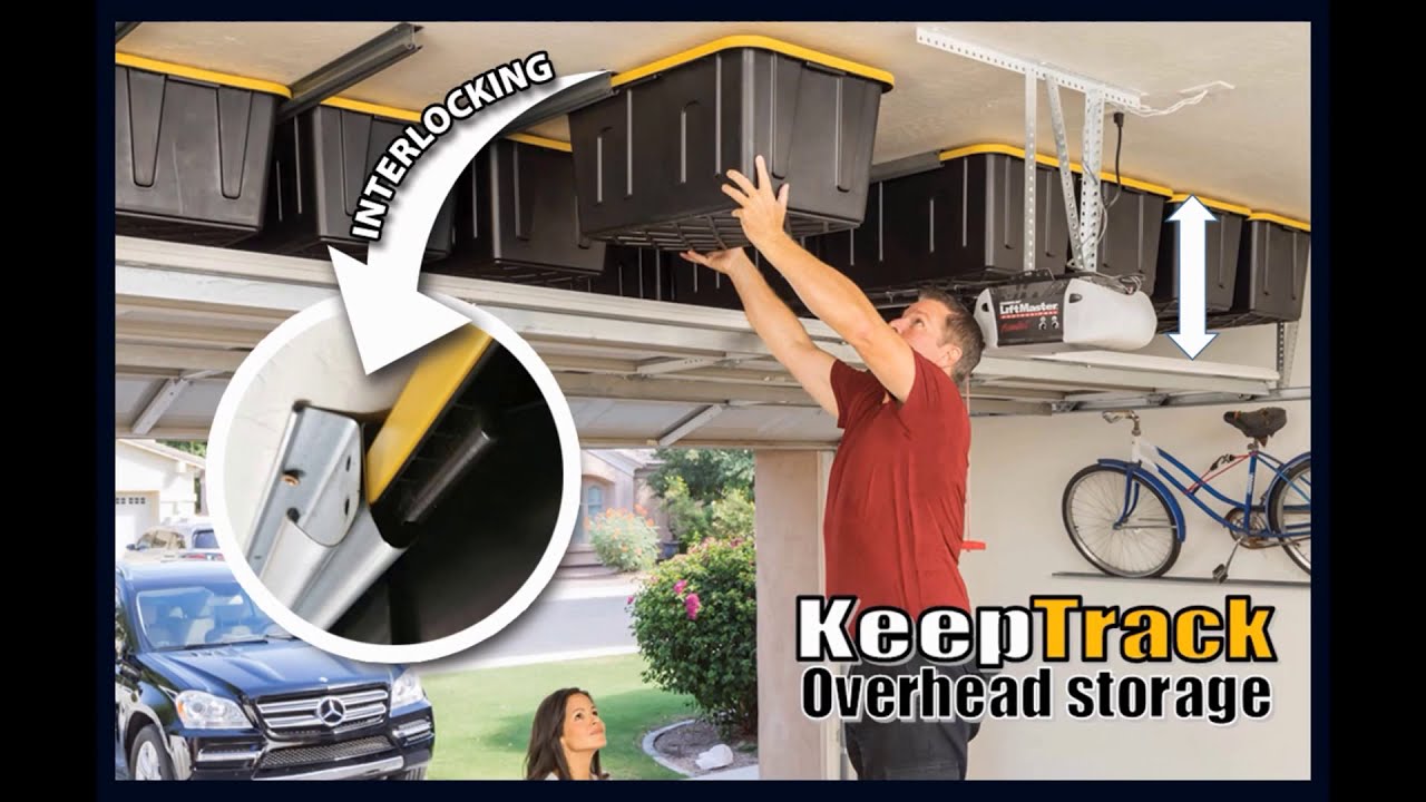 Keep Track Overhead Storage Introduction - YouTube