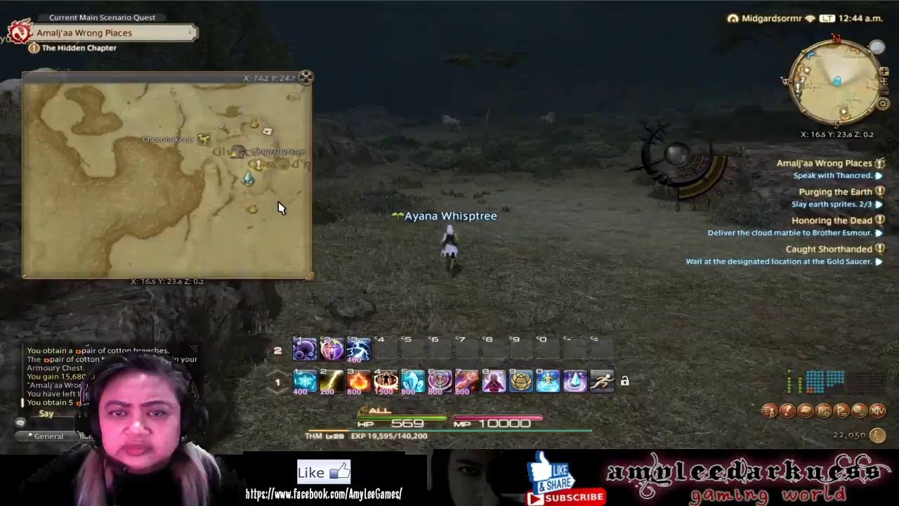 FFXIV Player - Level 25 Elezen Thaumaturge! - YouTube