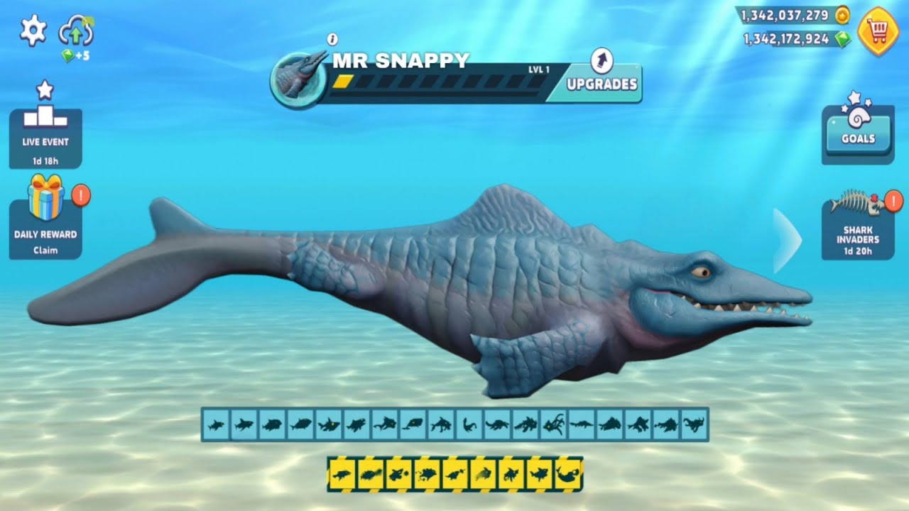NEW MR SNAPPY UNLOCKED AND GAMEPLAY IN NEW MAP DESIGN - Hungry Shark ...