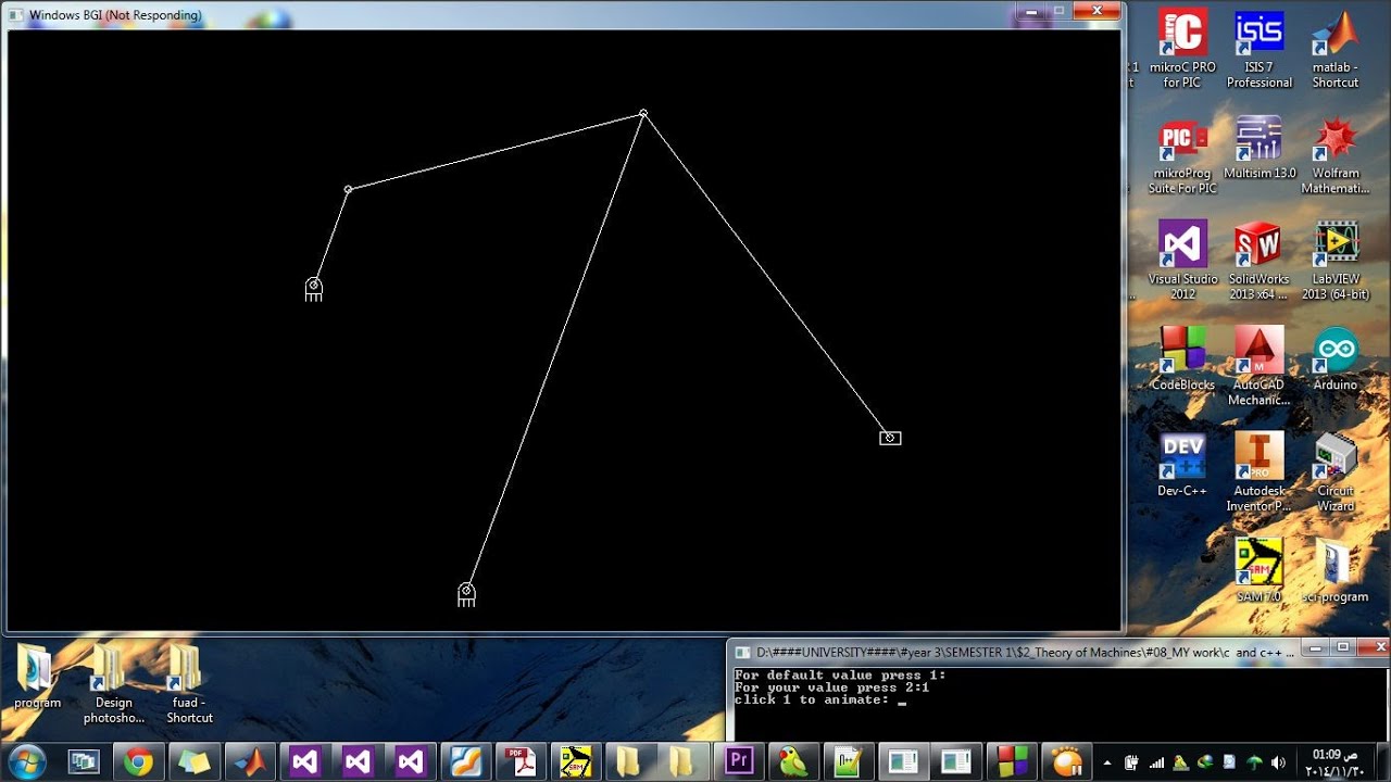 Mechanism in C++ language (Modeling+Simulation) - YouTube