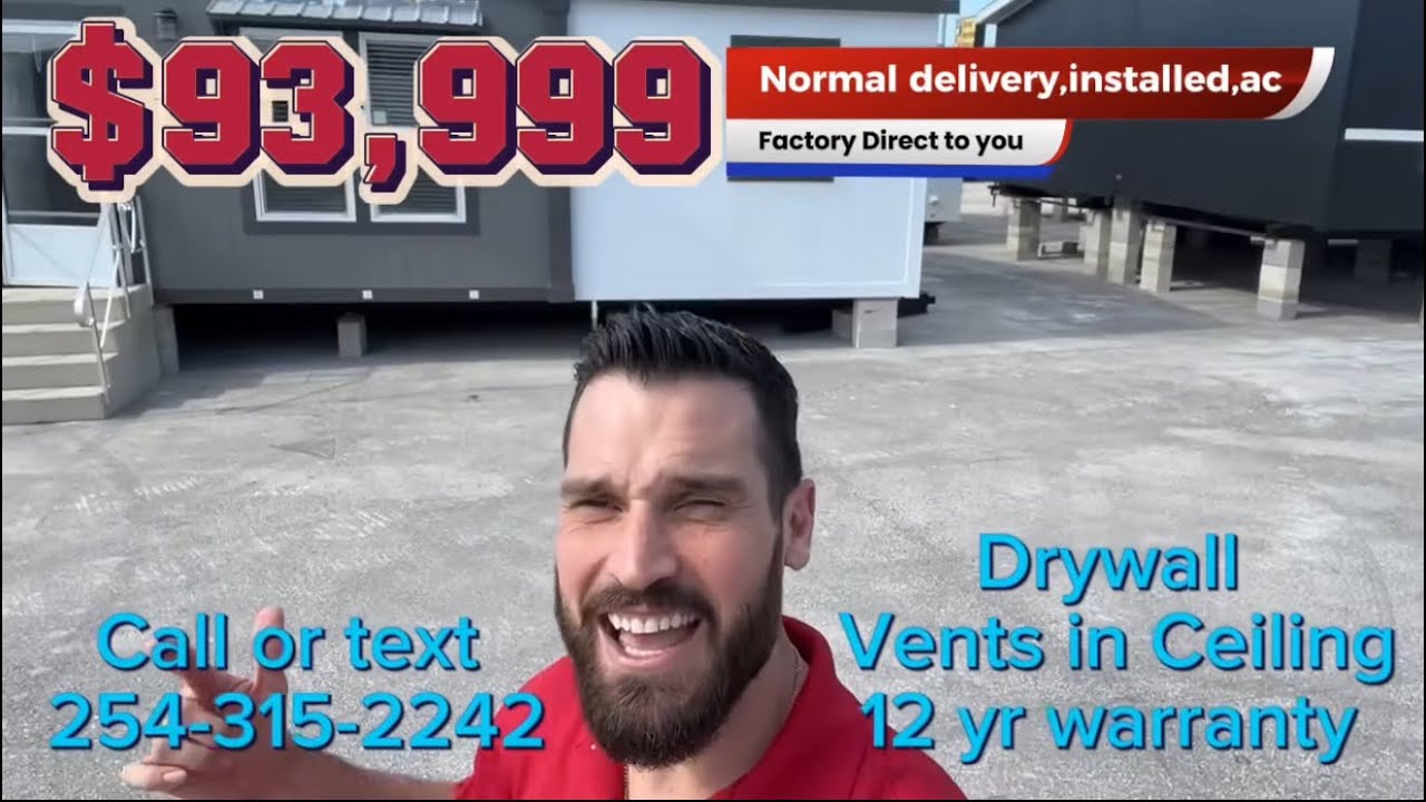 ️ $93,999 Double Wide Deal | Palm Elite 2852 - YouTube