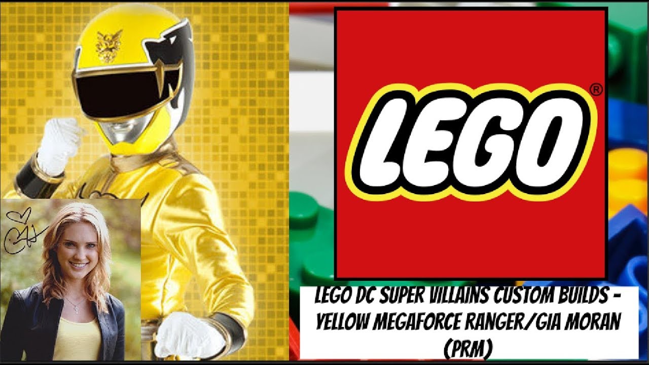 LEGO DC Super Villains Custom Builds - Yellow Megaforce Ranger/Gia ...