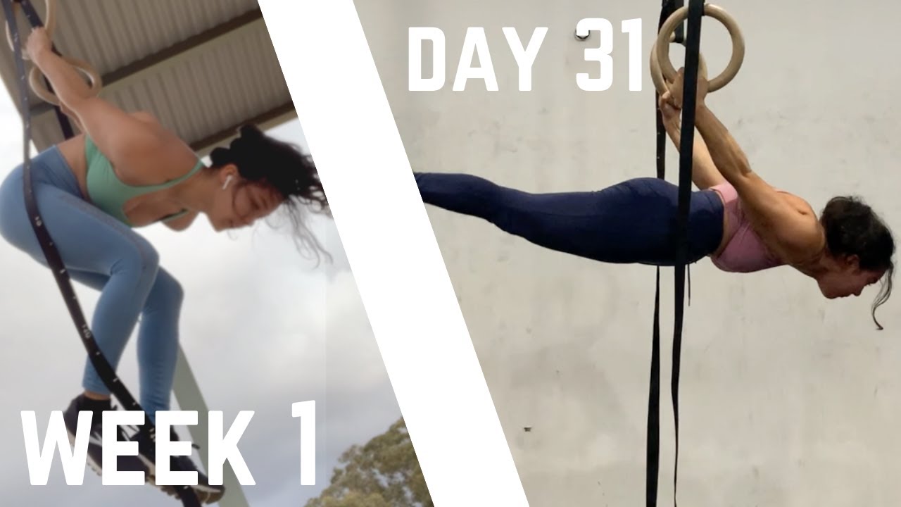 GETTING MY BACK LEVER IN ONE MONTH | calisthenic transformation | BACK ...