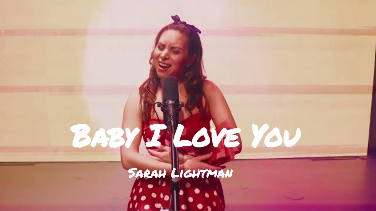 Sarah Lightman - Baby I Love You (Official Live Music Video) - YouTube