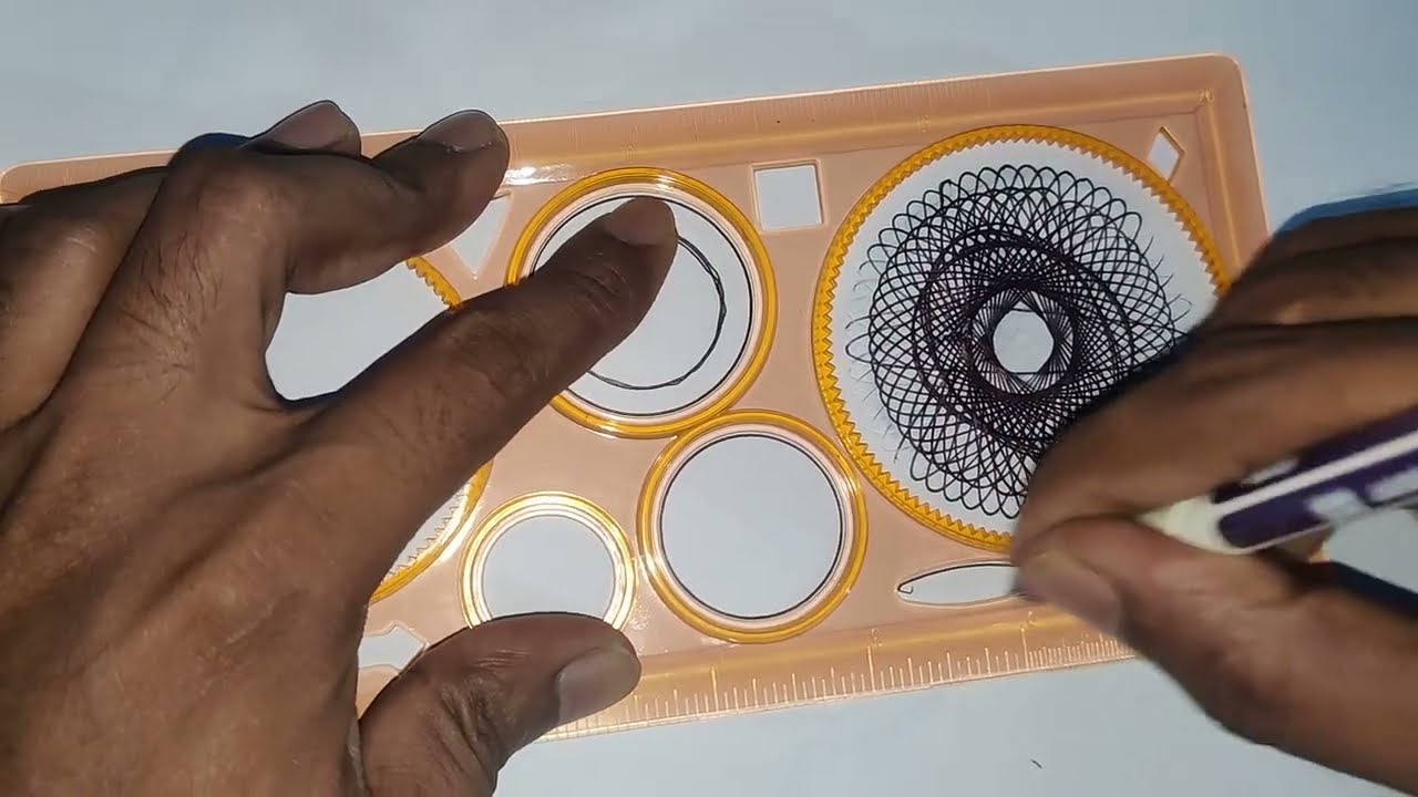 Design ruler unboxing & drawing various shapes. - YouTube
