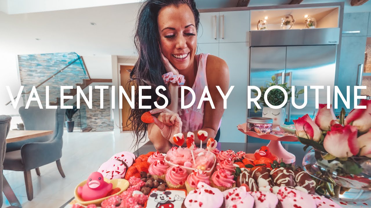 Valentine's Day Routine | Dessert Board & Closet Organization - YouTube