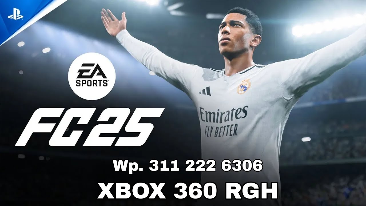 NUEVO FC 25 PARA XBOX 360 RGH + KIT 2025 + FICHAJES 2025 + BALONES 2025 ...