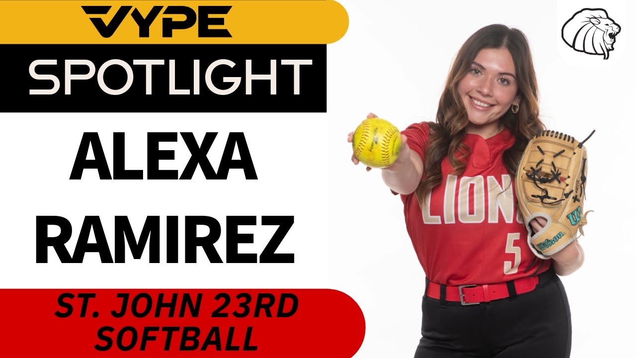 VYPE SPOTLIGHT: St. John XXIII Softball's Alexa Ramirez - YouTube