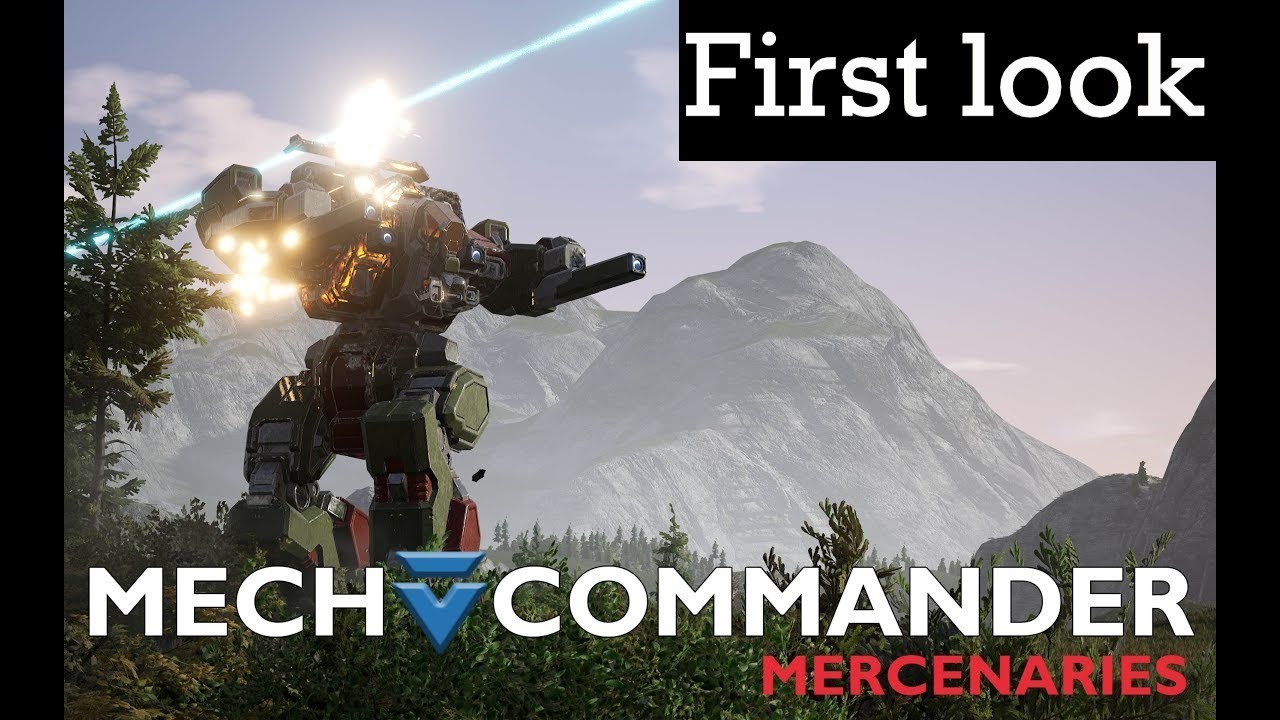 MechCommander Mercenaries: First Look | First Impressions - YouTube