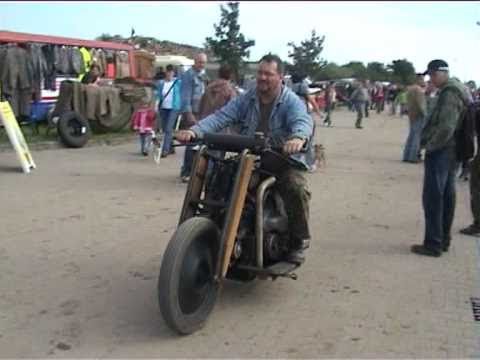 Tatra Seehausen 2010 Motorrad Moped Standmotor Diesel Monster - YouTube