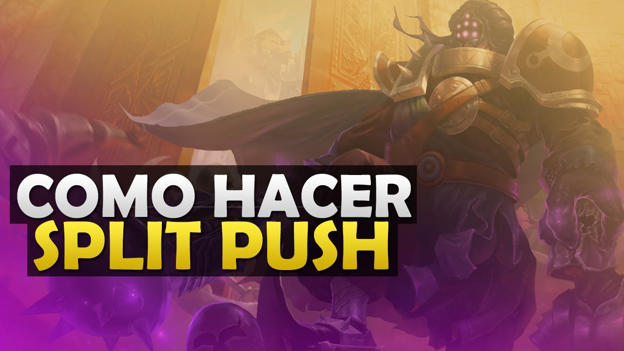 LoL Tips | Como Hacer Split Push - League Of Legends - YouTube
