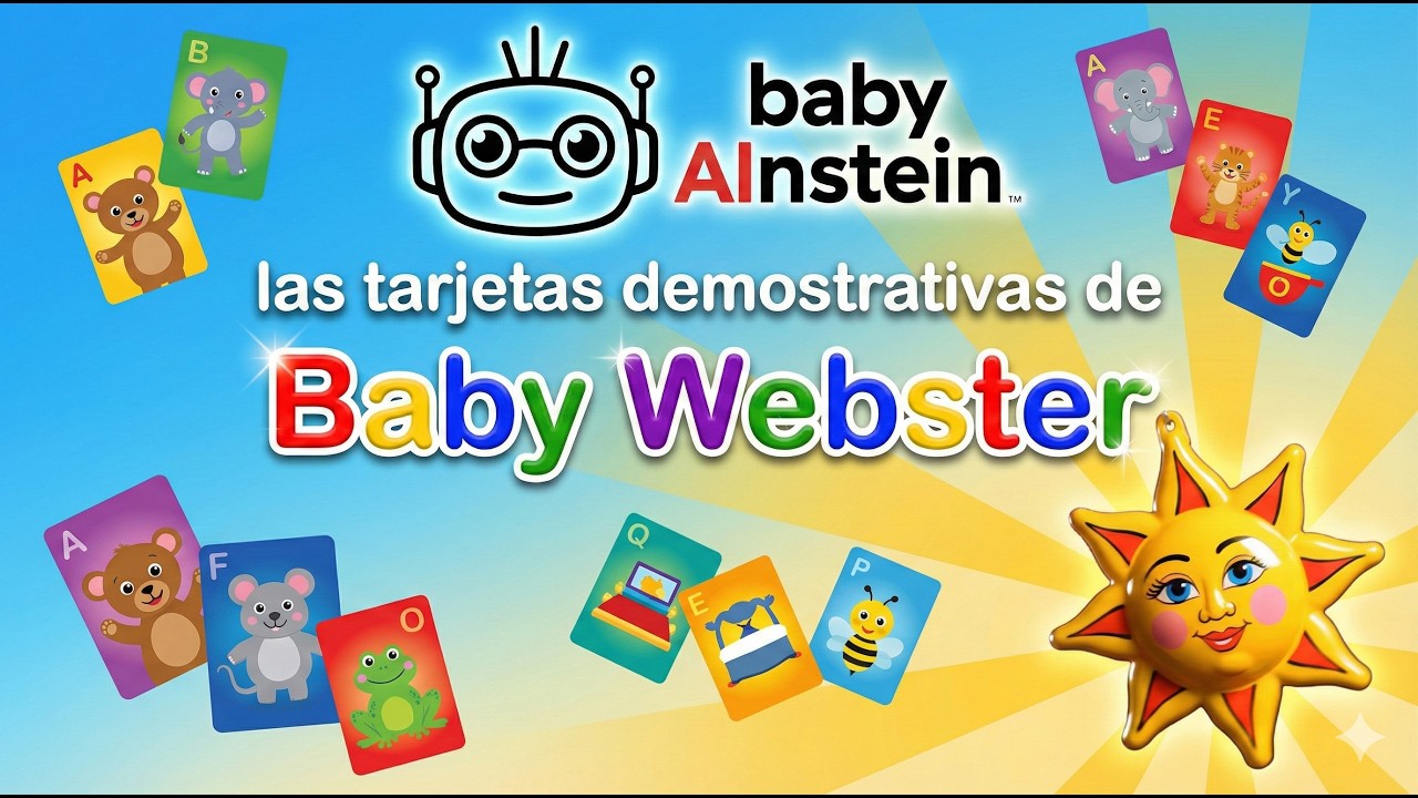 Baby Webster Flash Cards (Spanish) - YouTube