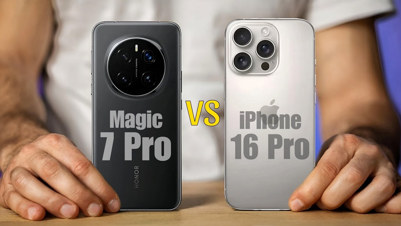 Honor Magic 7 Pro Vs iPhone 16 Pro - YouTube