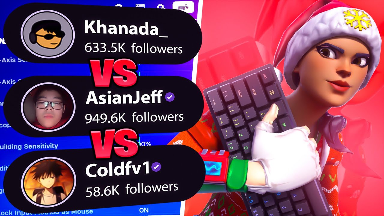 Testing Out *UPDATED* PRO Fortnite KBM Player's Settings (AsianJeff ...