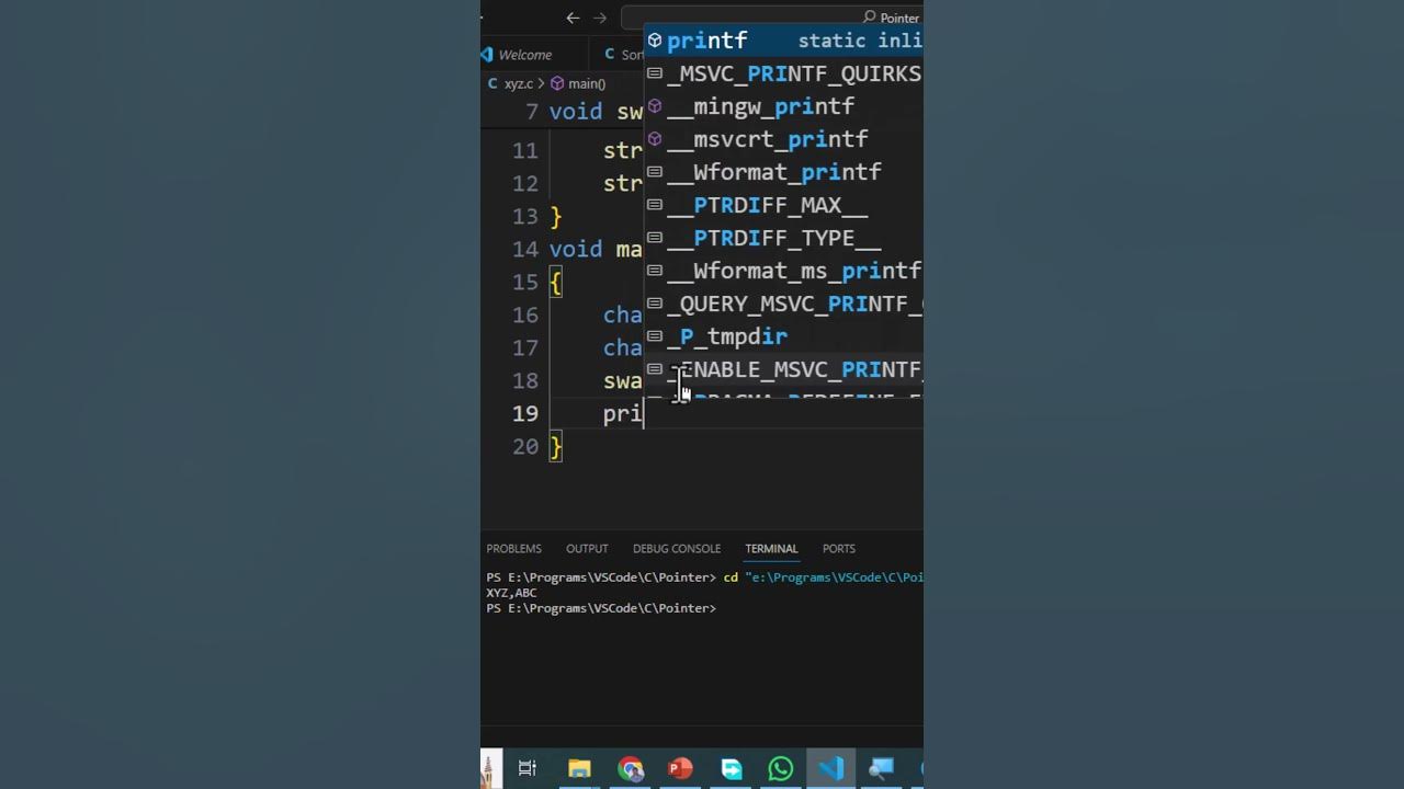 Swap 2 String Values - Call by Value asked in interviews of TCS and Infosys #placement # ...