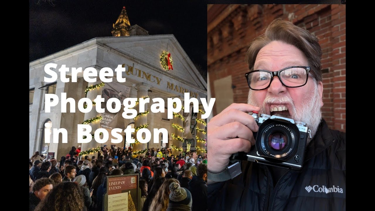 Boston Tree Lighting 2024 - Street Photography - Chris Brogan - YouTube