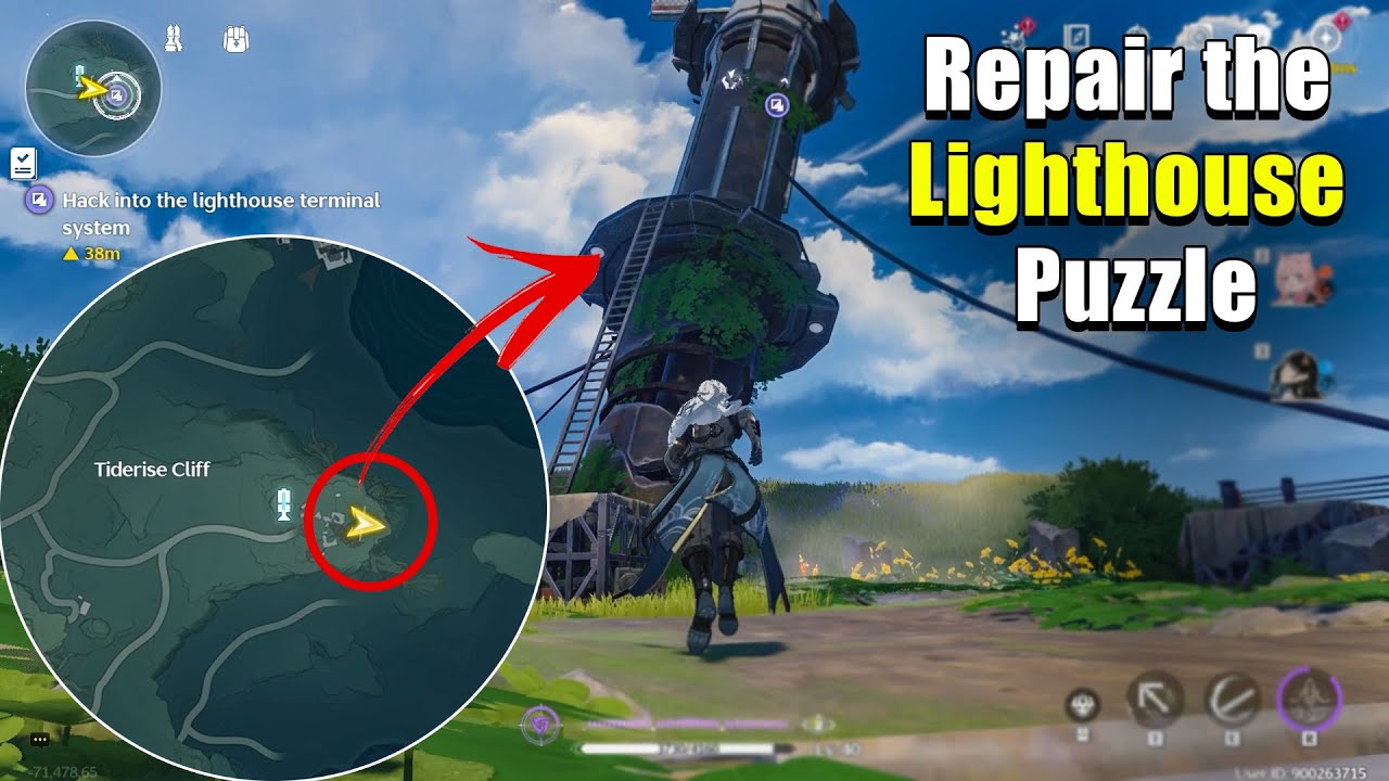 Repair the Lighthouse in Tiderise Cliff | Lost History | Induction Cell ...