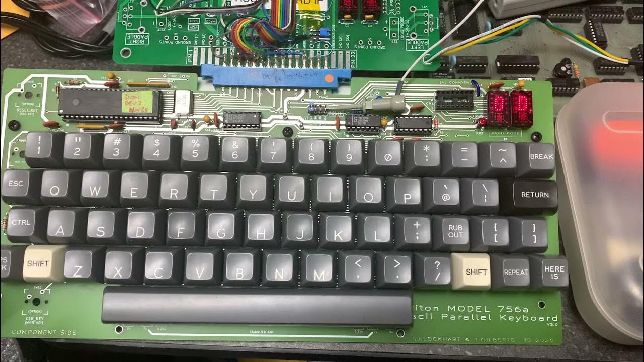 Triton Ascii Parallel Keyboard “Auto-Type” Serial Data - YouTube